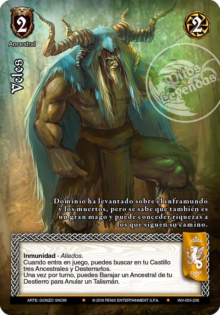 Ancestrales en Invasión Oscura – Mitos y Leyendas TCG