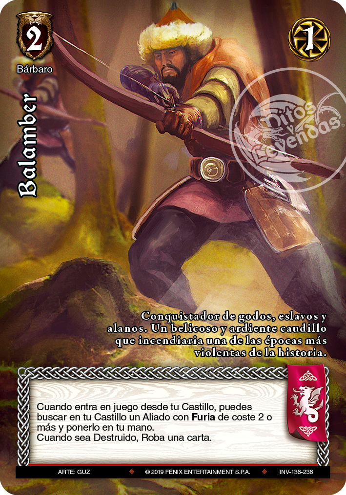 Los hunos – Mitos y Leyendas TCG