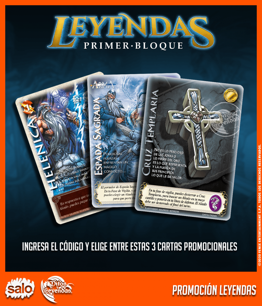 Leyendas Primer Bloque – Mitos y Leyendas TCG