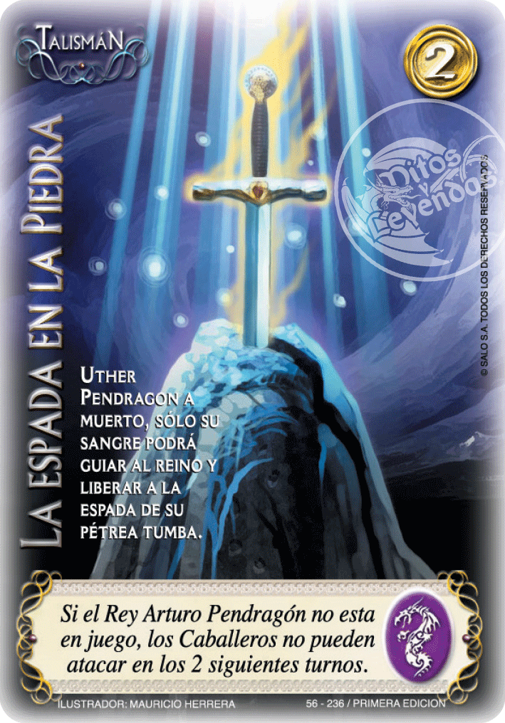 Spoiler Completo Espada Sagrada – Mitos y Leyendas TCG