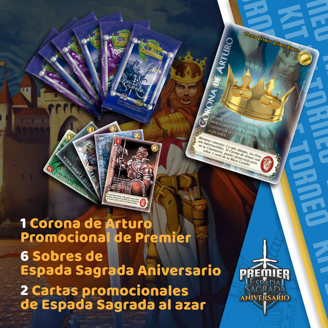 Torneo Premier – Espada Sagrada Aniversario – Mitos y Leyendas TCG