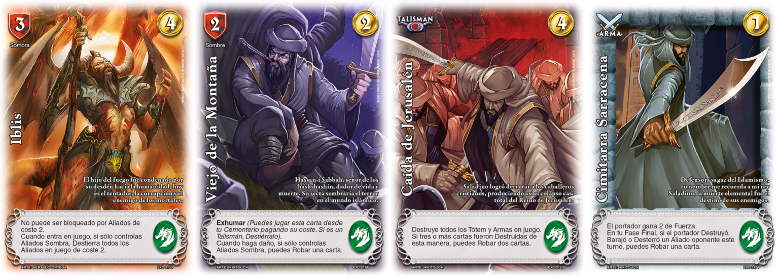 Kits de Extensión: Excalibur – Mitos y Leyendas TCG