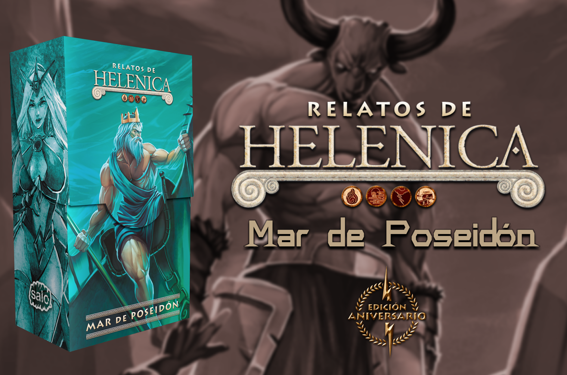 Nuevos productos PB: Relatos de Helénica – Mitos y Leyendas TCG