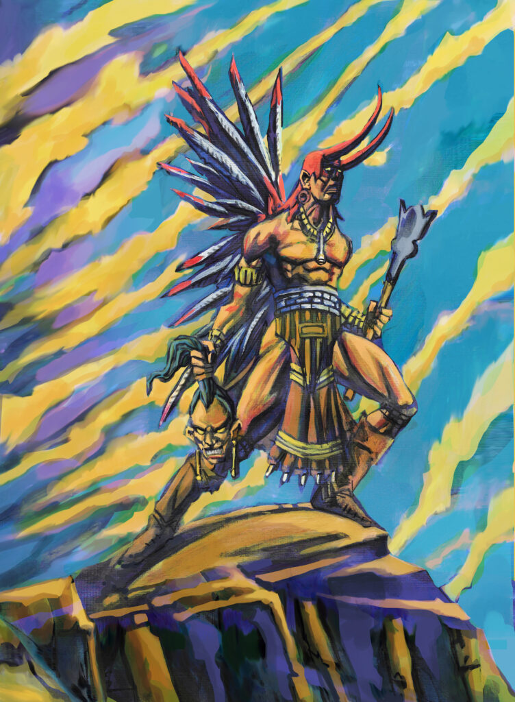 Nube Roja: polvo, relámpagos y espíritus – Casa Mitos y Leyendas